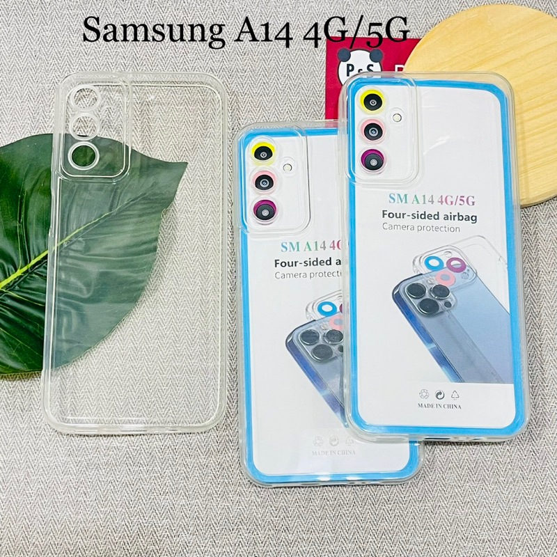 Jual Case AIRBAG Samsung A14 4G / 5G Softcase Camera Protection Casing TPU Bening - PsS | Shopee ...