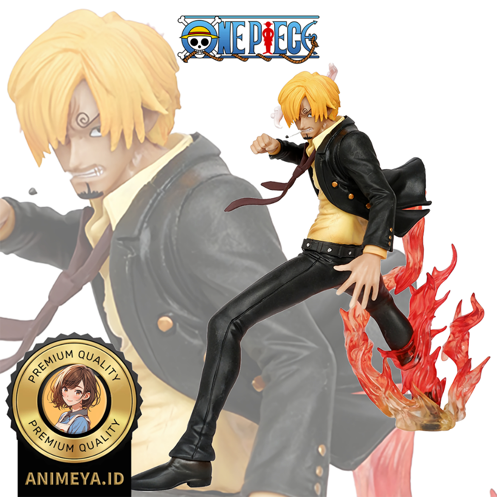 Jual ACTION FIGURE ONE PIECE SANJI VINSMOKE POSE READY FIGHT KOLEKSI ...