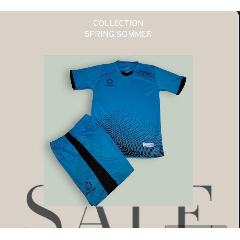 Jual jersey anak usia 6/14 tahun stelan kaos sepak bola futsal ...