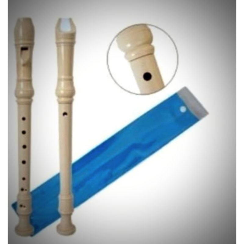 Jual alat musik suling/suling gunindo/recorder gunindo free sarung ...