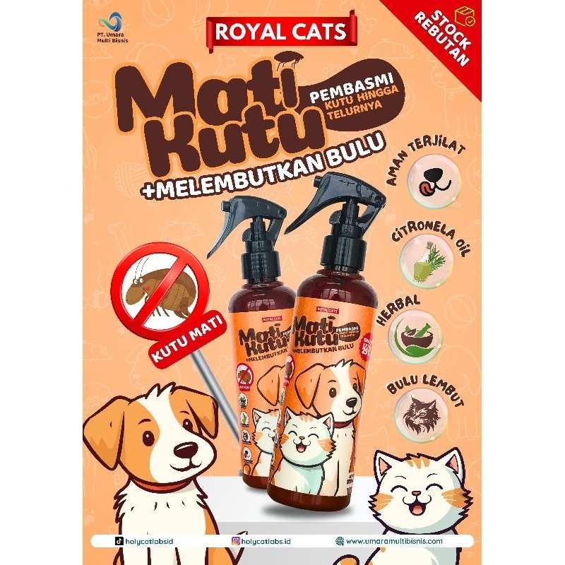 Jual MATI KUTU 100ml (Pembasmi kutu pada Kucing dan Anjing) | Shopee ...