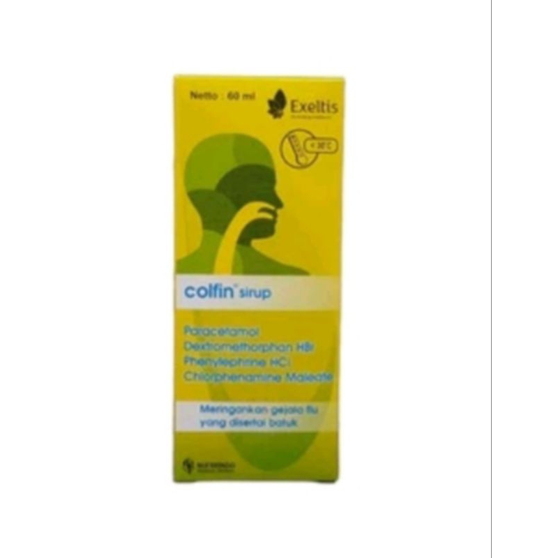 Jual Colfin Sirup flu deman batuk 60 ml | Shopee Indonesia