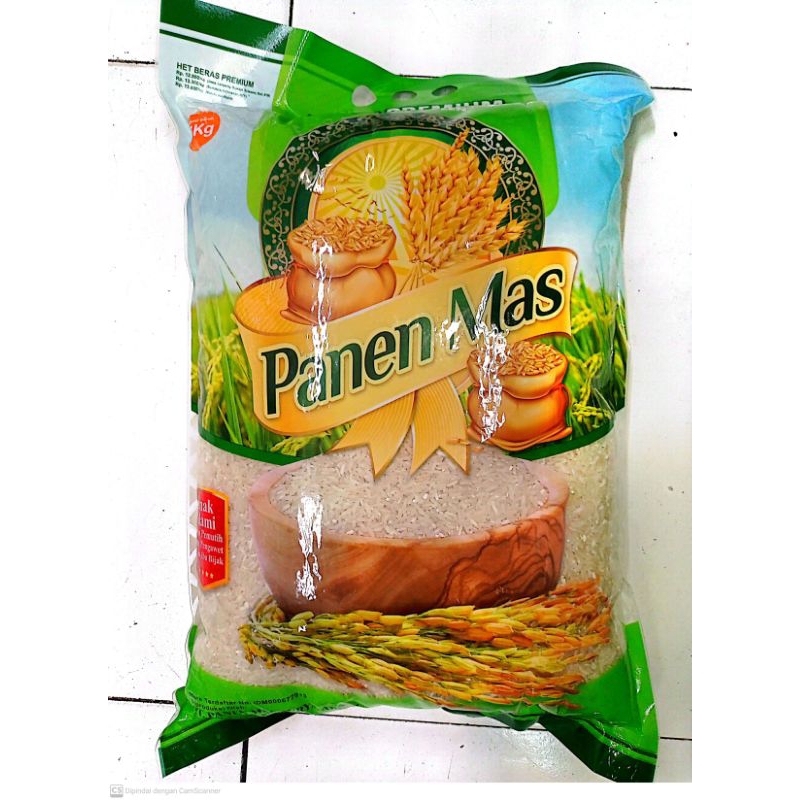 Jual Beras Panen Mas 5 Kg | Shopee Indonesia