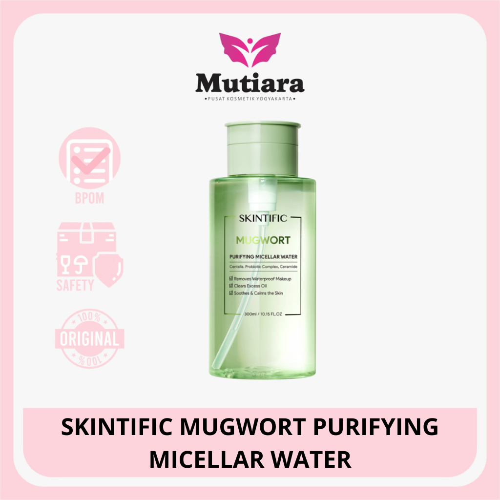 Jual SKINTIFIC MUGWORT PURIFYING MICELLAR WATER | Shopee Indonesia