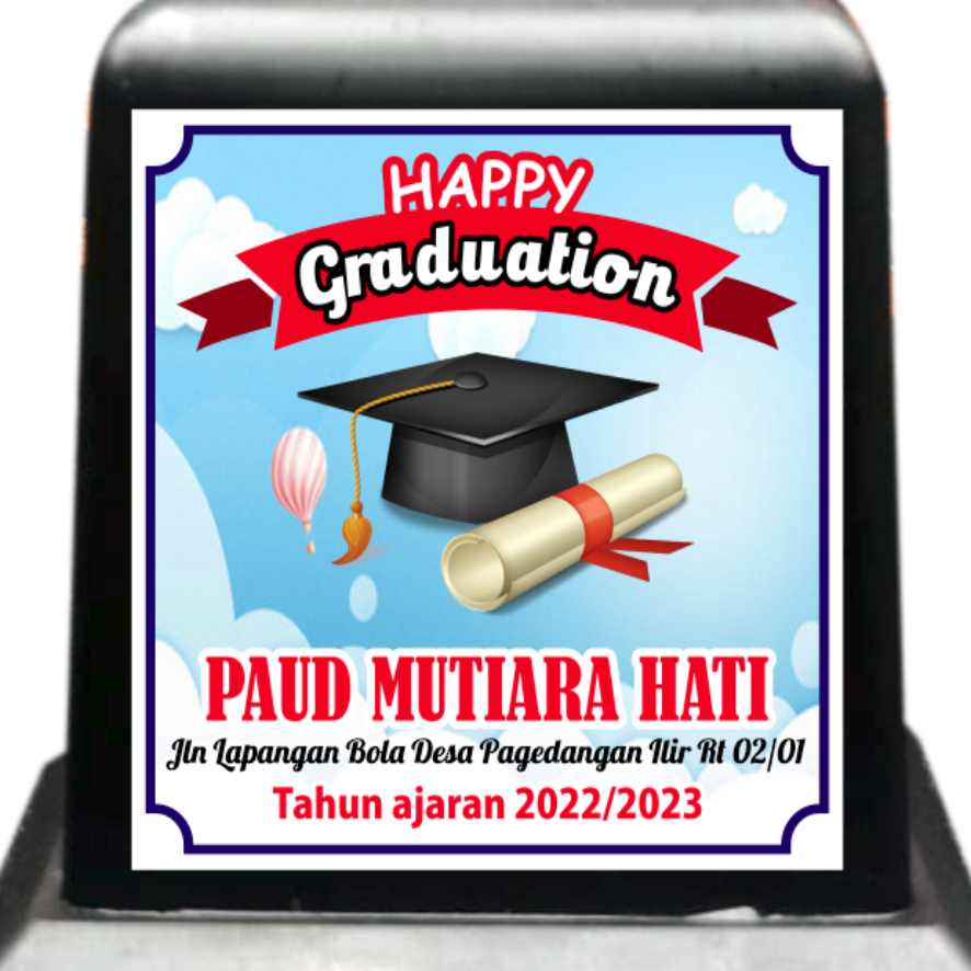 Jual CETAK STIKER LABEL DAN FOTO UNTUK PLAKAT WISUDA | Shopee Indonesia