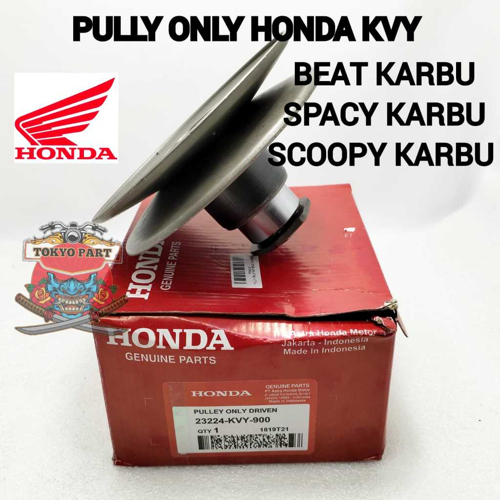Jual PULLY ONLY HONDA KVY KUALITAS ASLI ORIGINAL HONDA BEAT KARBU ...