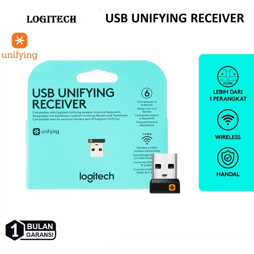 Jual Logitech USB Unifying Receiver Dongle Keyboard Mouse | Shopee ...