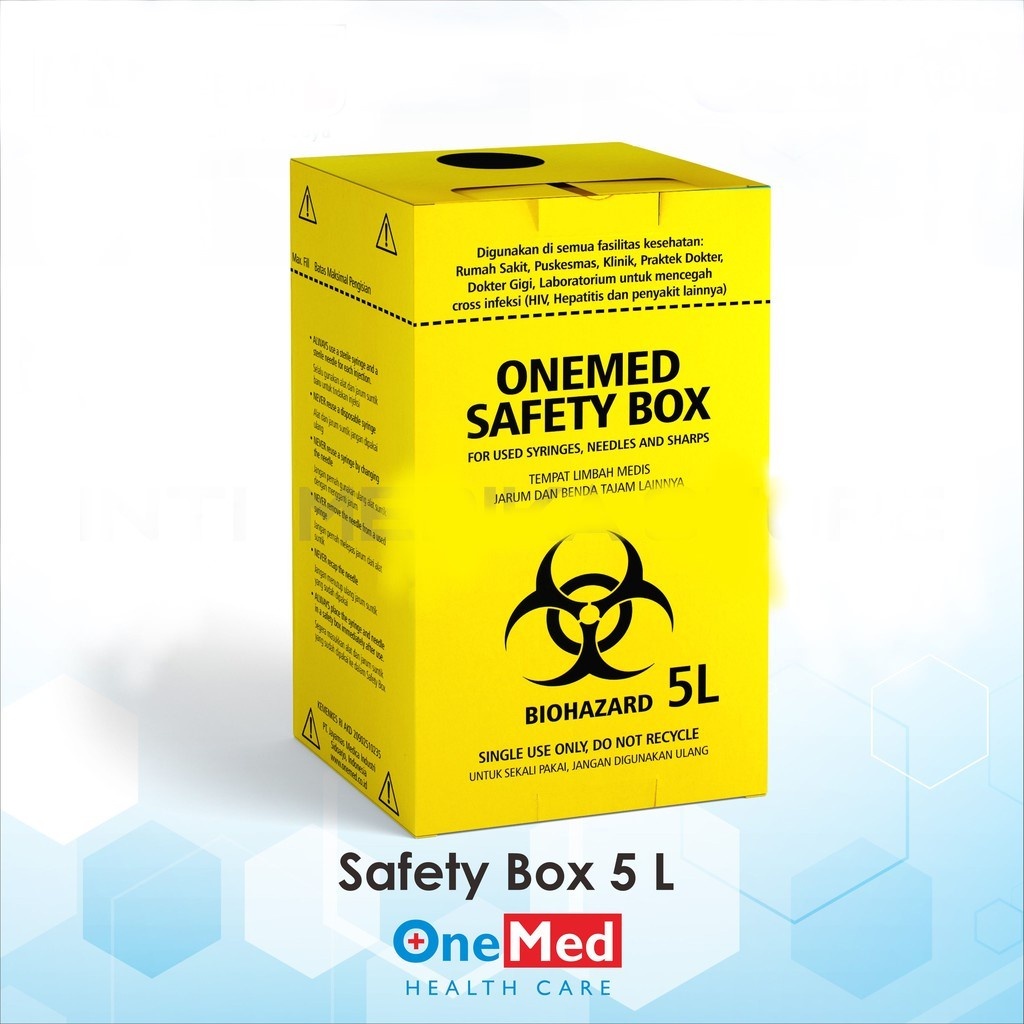 Jual SAFETY BOX ONEMED UKURAN 5L | Shopee Indonesia