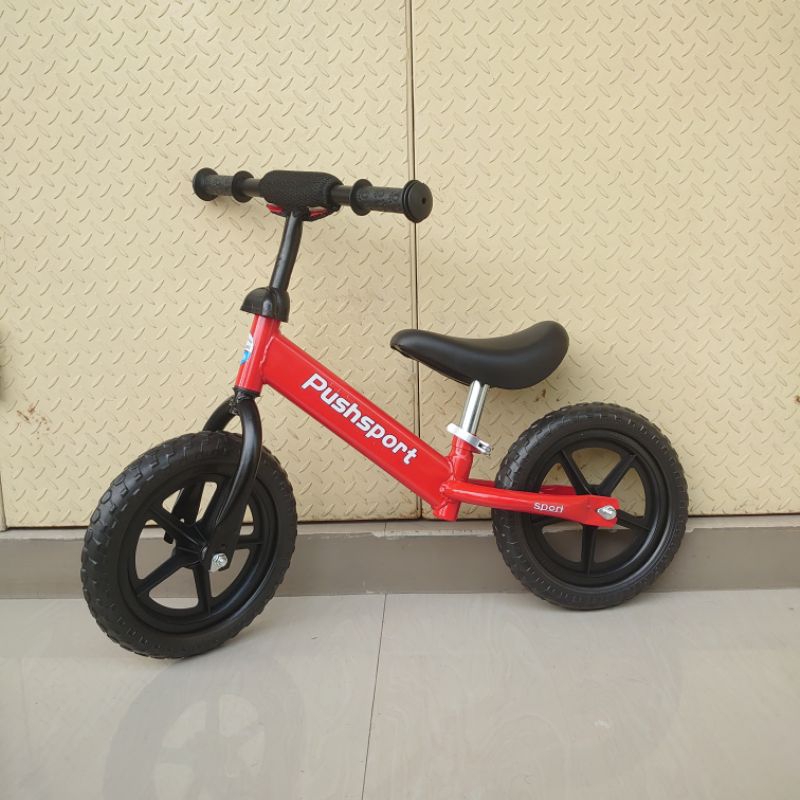 Jual Sepeda Keseimbangan Balance Bike Pushsport - Ban Foam, Ban karet ...