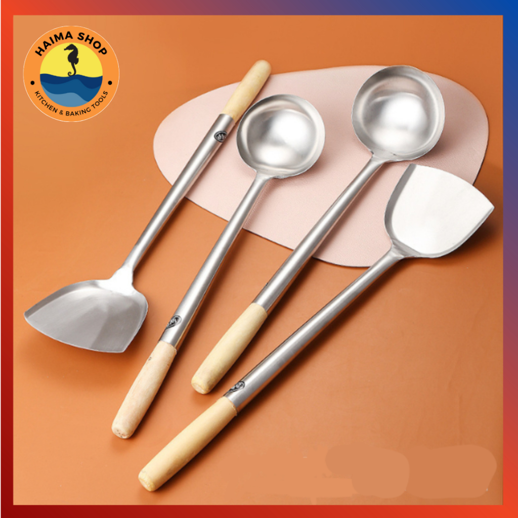 Jual Centong Spatula Sutil Stainless Steel SUPER TEBAL PREMIUM Sodet ...