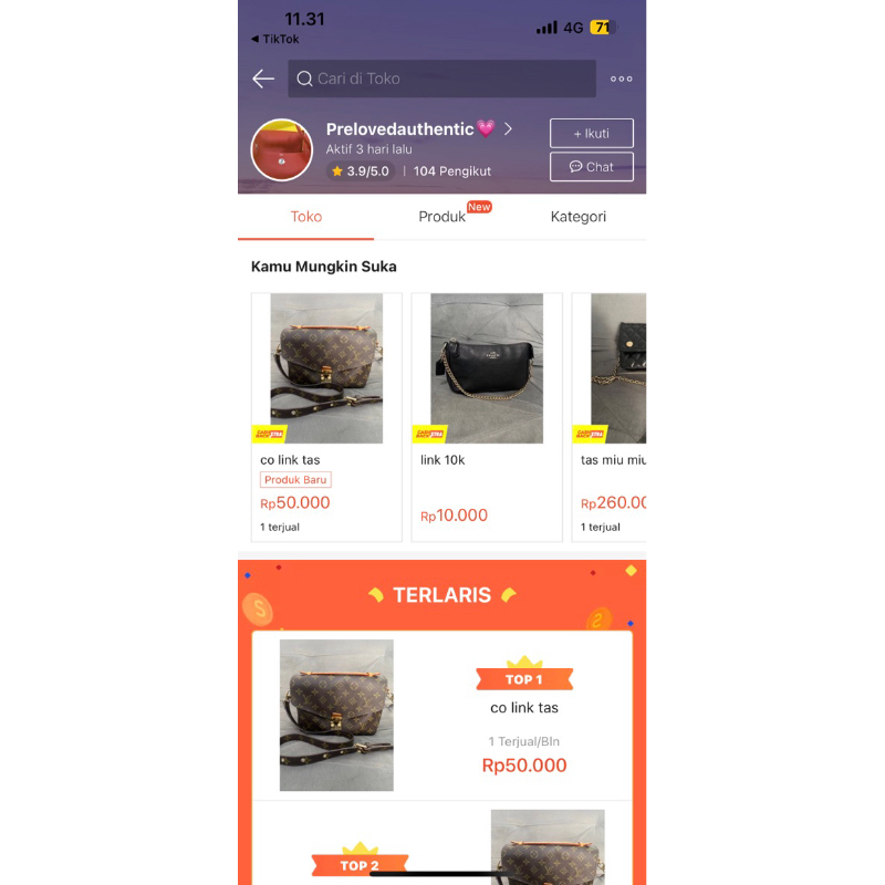 Jual HATI-HATI TOKO PENIPU | Shopee Indonesia