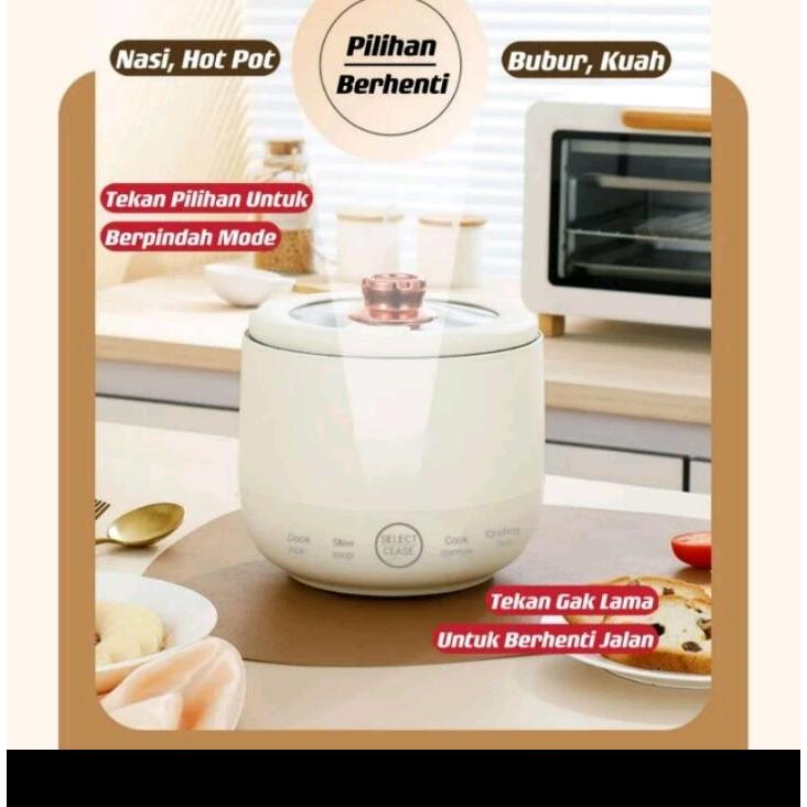 Jual Rice Cooker Mini 1.6L Penanak Nasi / Magic Com Portable | Shopee ...