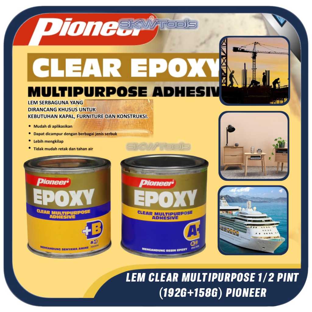 Jual Lem Epoxy Clear Clear Epoxy Multipurpose Adhesive Lem Kayu ...