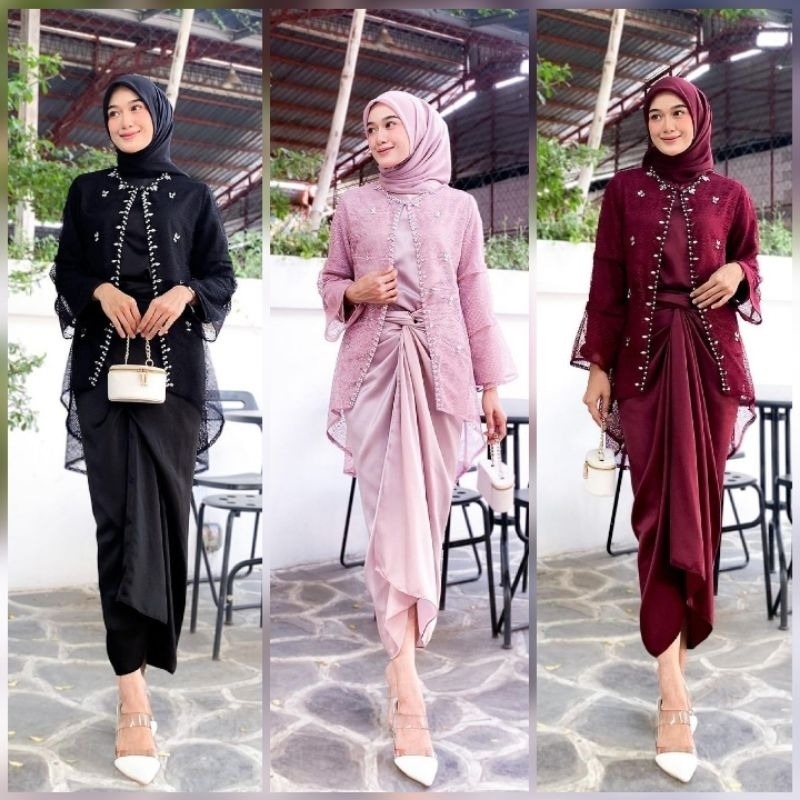 Jual ONESET CLARISSA OUTFIT KONDANGAN BY BUTIKCIARA | SET ROK LILIT ...