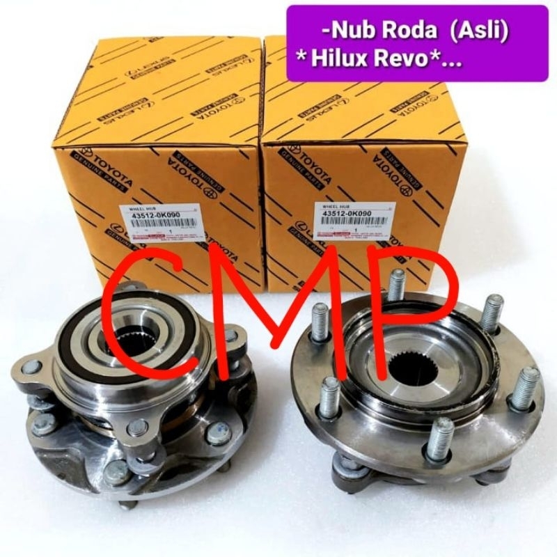 Jual NAP RODA NUB RODA KOMPLIT + CASE BEARING TOYOTA HILUX REVO 43512 ...