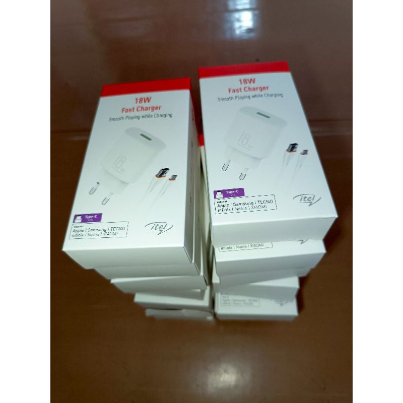 Jual Charger itel s23+ plus ori 18 watt fast charger type C | Shopee ...