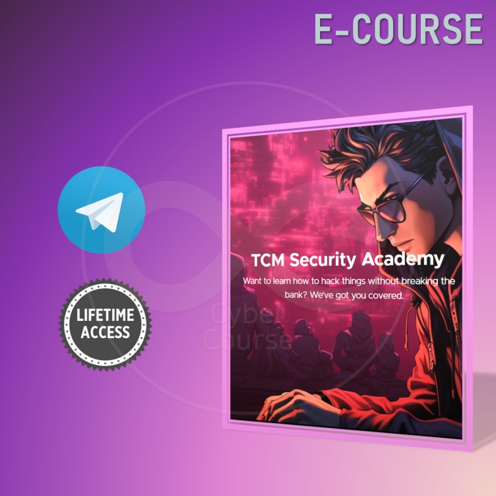 Jual Video Belajar Cyber Security Cybersecurity dari TCM (Pengiriman : Telegram Only) | Shopee ...