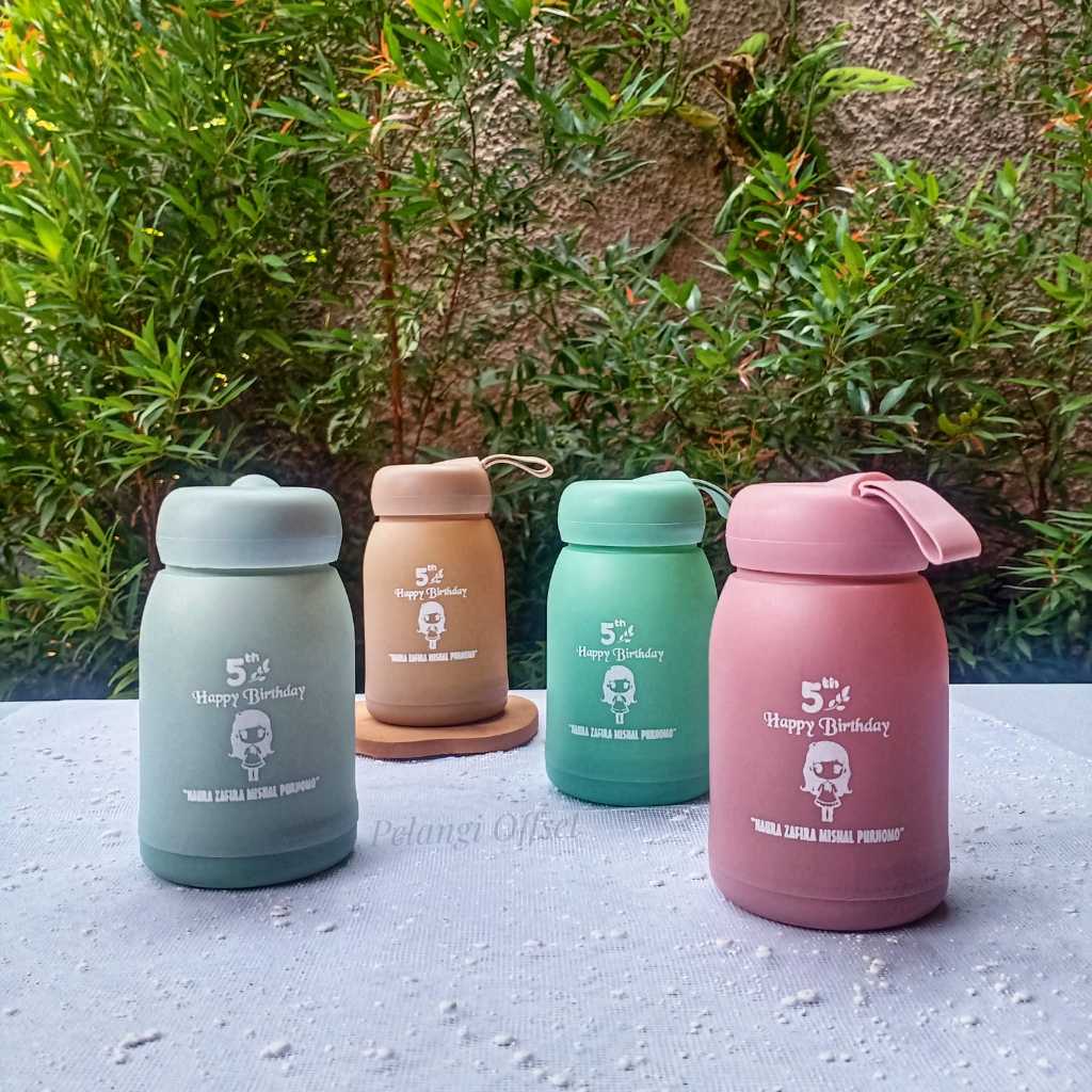 Jual SOUVENIR BOTOL TUMBLER KELINCI FREE SABLON | SOUVENIR ULANG TAHUN ...