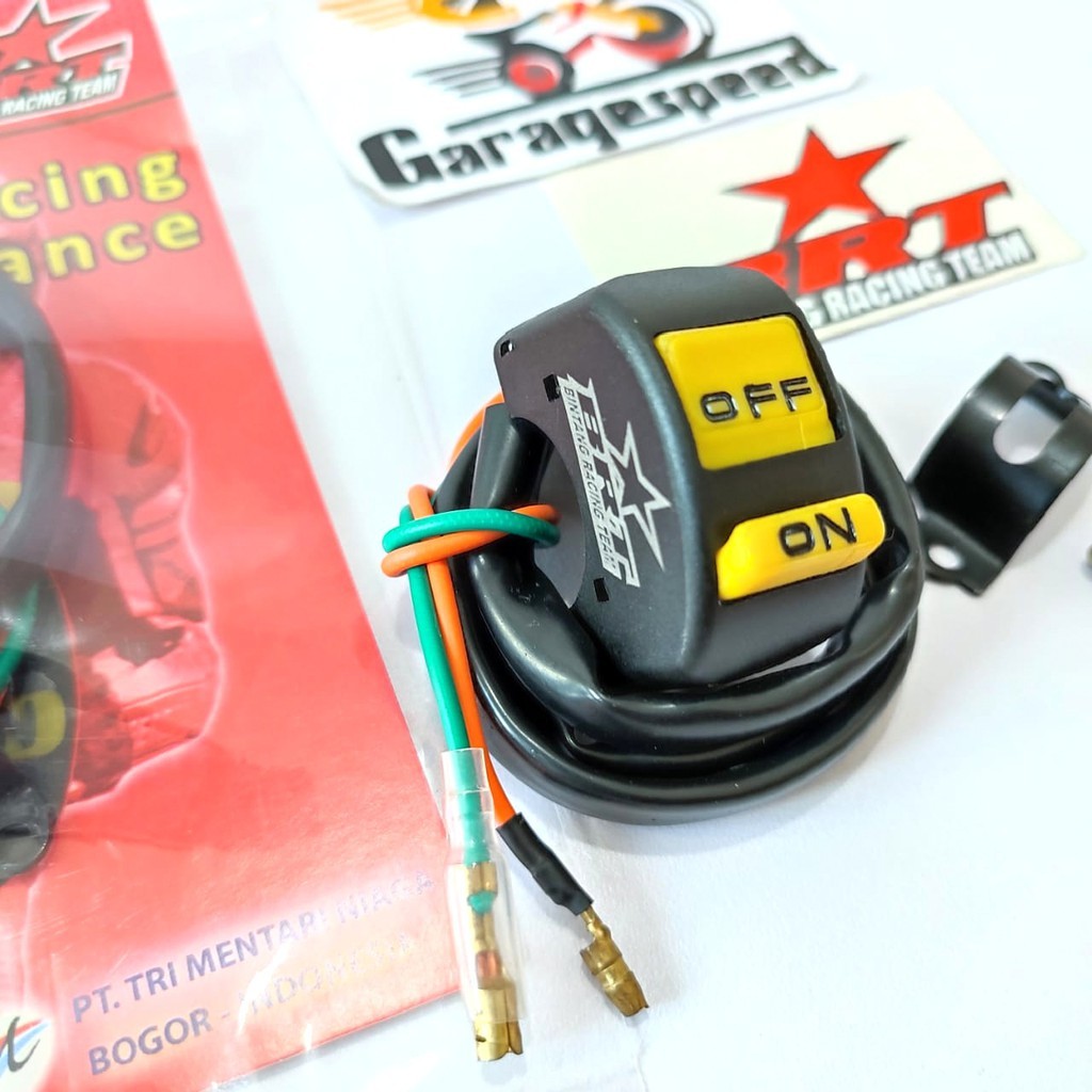 Jual Saklar ON OFF Dualband BRT tanpa starter / Kill Switch Sakelar ...