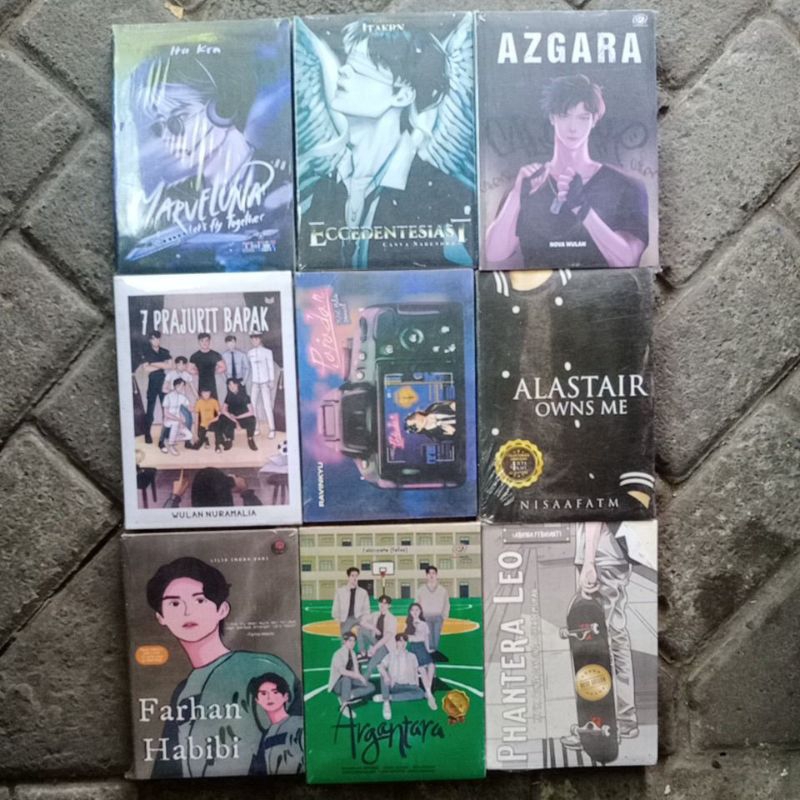 Jual Novel ALTHARIO ori + Reano + Papadan + Zergio + 7 Prajurit ...