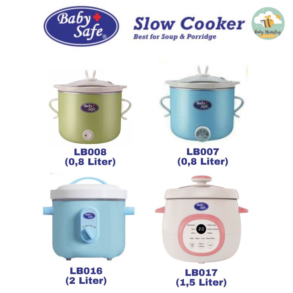 Jual Baby Safe Digital Slow cooker Multi steamer dengan Large Capacity ...
