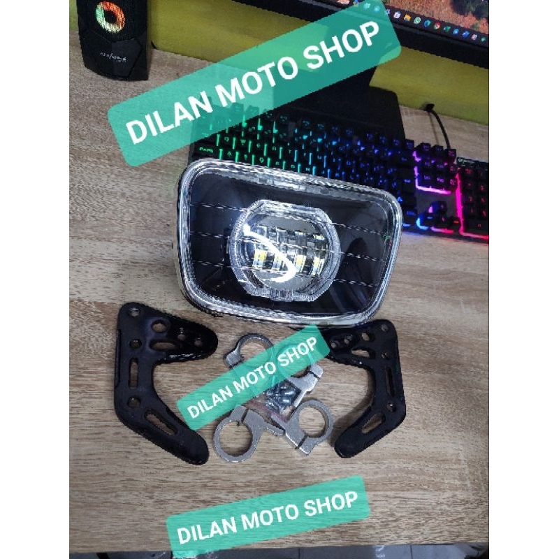 Jual Biled bilet 4 lensa lmpu depa led Rx king New Set Breket B.pro ...