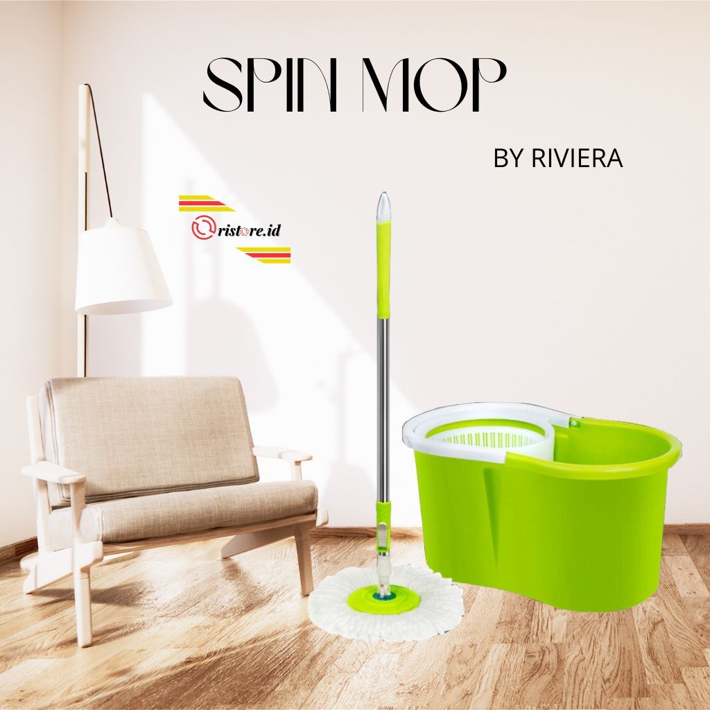 Jual ALAT PEL LANTAI / PEL LANTAI PUTAR / SPIN MOP RIVIERA / KAIN PEL ...