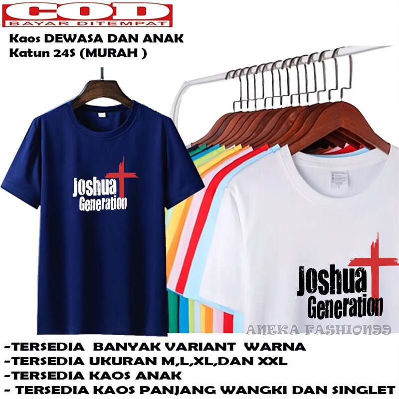 Jual KAOS ROHANI KAOS TOKOH ALKITAB KAOS MURAH KRISTEN KAOS GENERASI ...