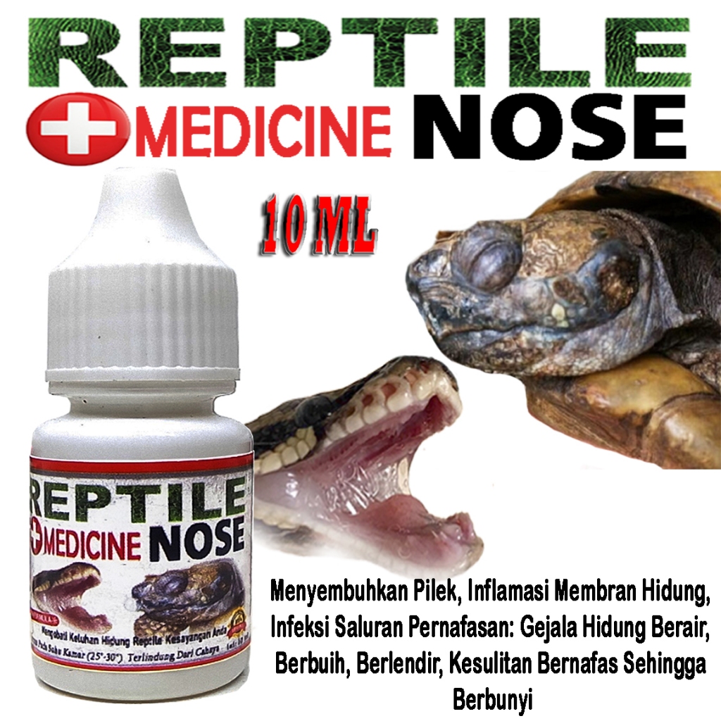 Jual REPTILE MEDICINE NOSE OBAT FLU GANGGUAN PERNAPASAN REPTIL PILEK ...