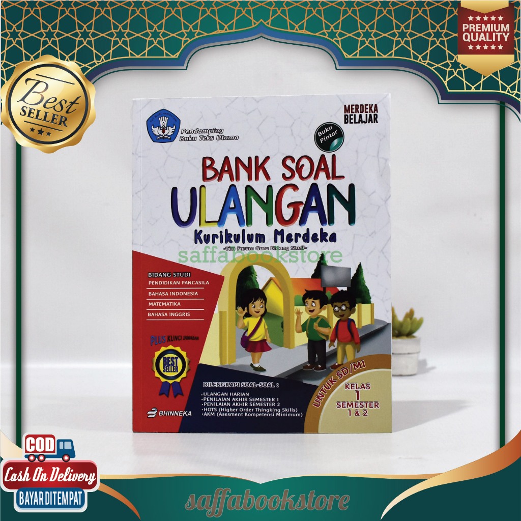 Jual Buku Lks Sd Kurikulum Merdeka / Soal Latihan Bank Ulangan Kelas 1 Sd/Mi Semester 1 Dan2 100 ...