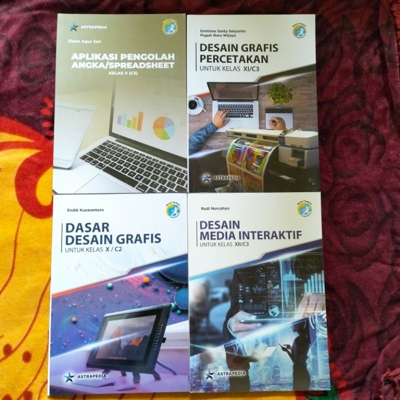 Jual ORIGINAL BUKU APLIKASI PENGOLAHAN ANGKA SPREADSHEET DESAIN GRAFIS PERCETAKAN DASAR DESAIN ...