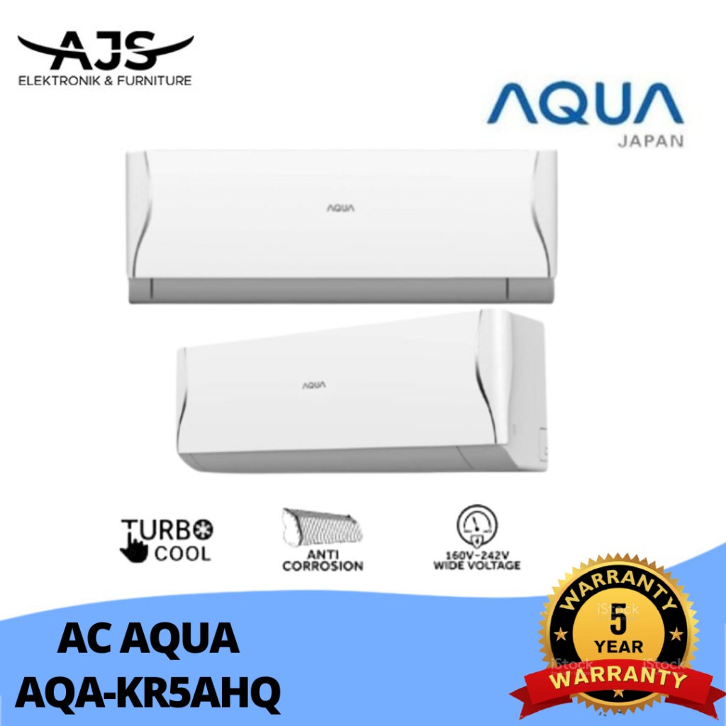 Jual AC AQUA AQA-KCR5AHQ / AHQ1 AC SPLIT 1/2 PK STANDARD | Shopee Indonesia