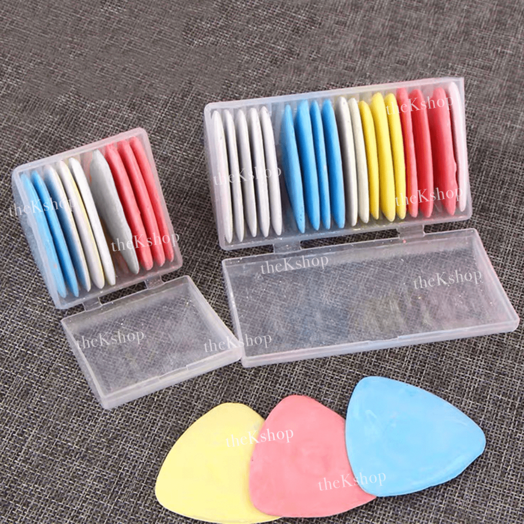 Jual Kapur Jahit Penanda Kain Segitiga Dengan Case / Tailor chalk Kapur ...
