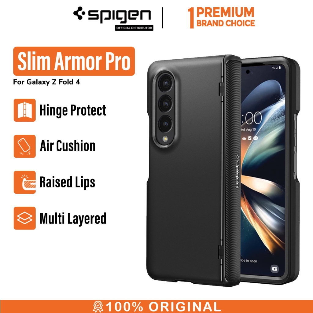 Jual Case Samsung Galaxy Z Fold 4 Spigen Slim Armor Pro Protective Casing | Shopee Indonesia