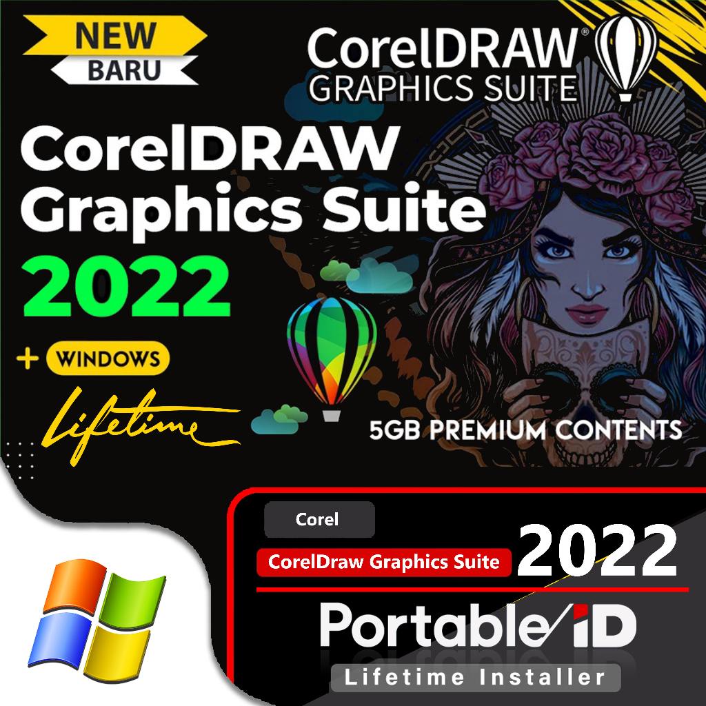 Jual CorelDraw Graphics Suite 2022 | Lifetime | No Watermark | Full ...