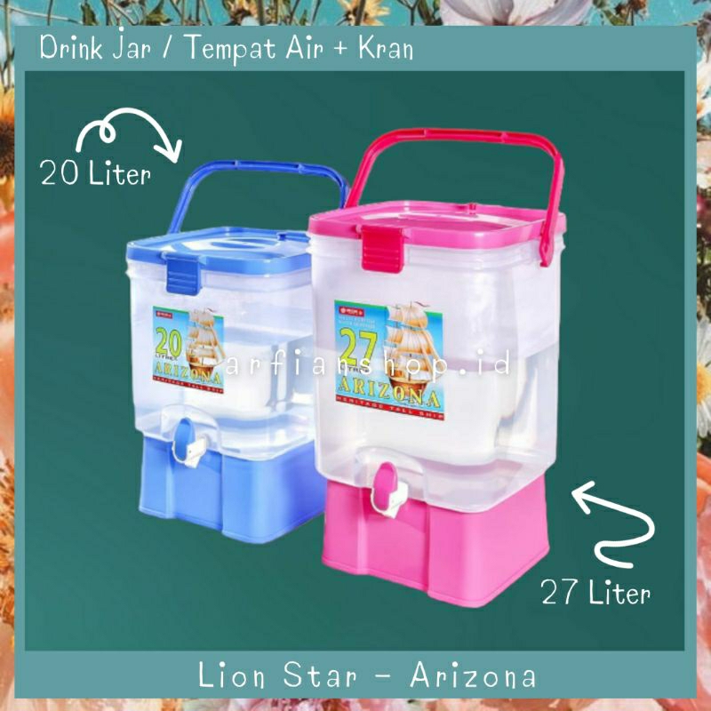 Jual LION STAR Arizona - Water Dispenser 20 Liter & 27 Liter / Drink Jar / Tempat Wadah Air ...