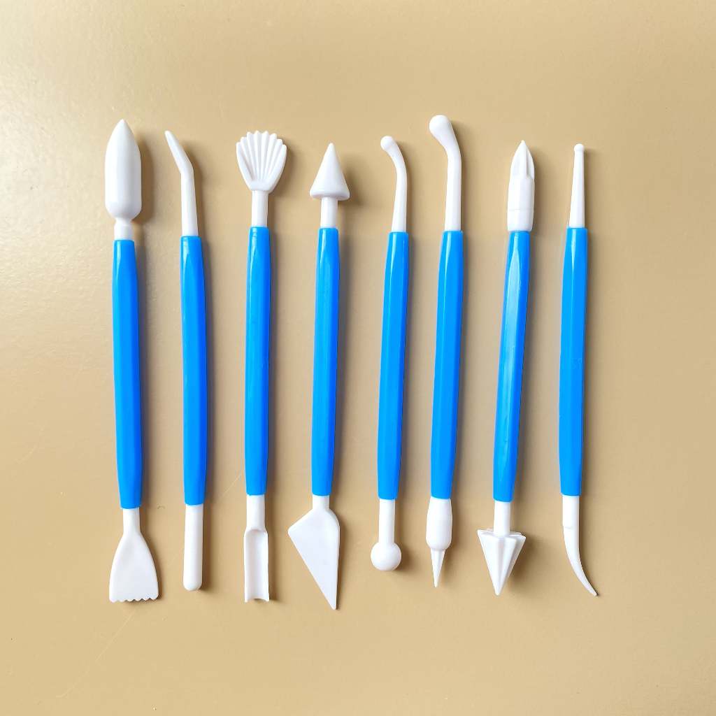 Jual 8pcs Clay Tools - Fondant Tools - Alat Pembentuk Fondant Kue ...