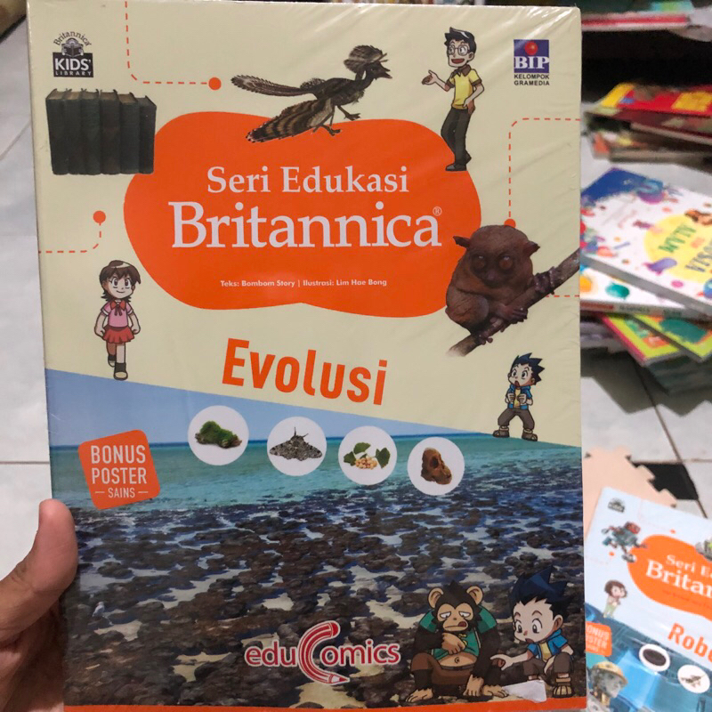 Jual seri edukasi britannica / komik edukasi/ bumi, serangga laba2 ...
