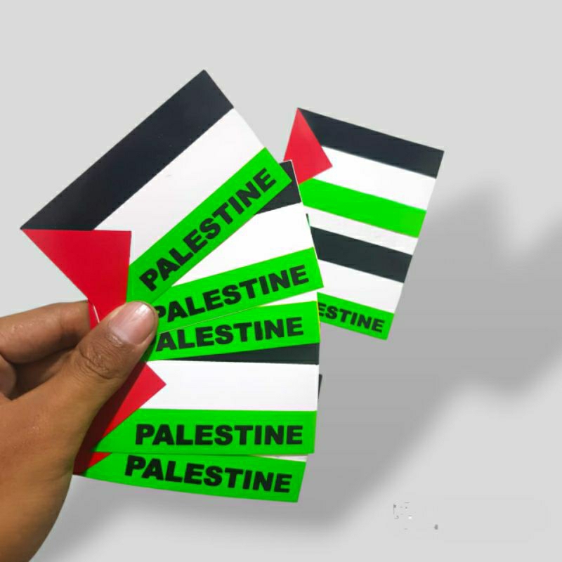 Jual stiker bendera palestina, stiker palestine 1 pc | Shopee Indonesia