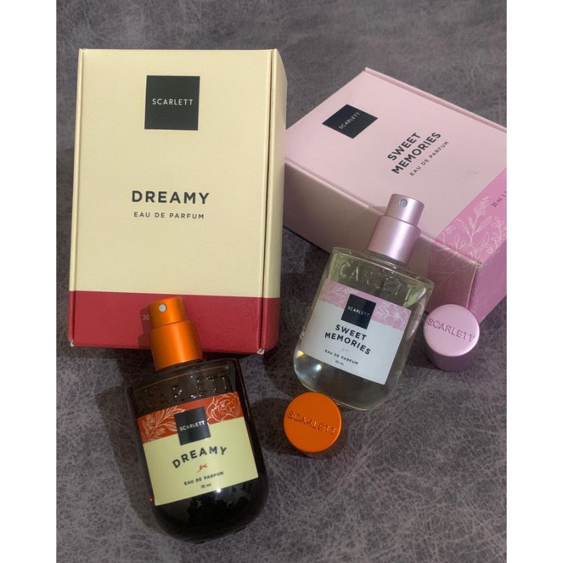 Jual Scarlett Whitening Eau De Parfum Sweet Memories, Eau De Parfum ...