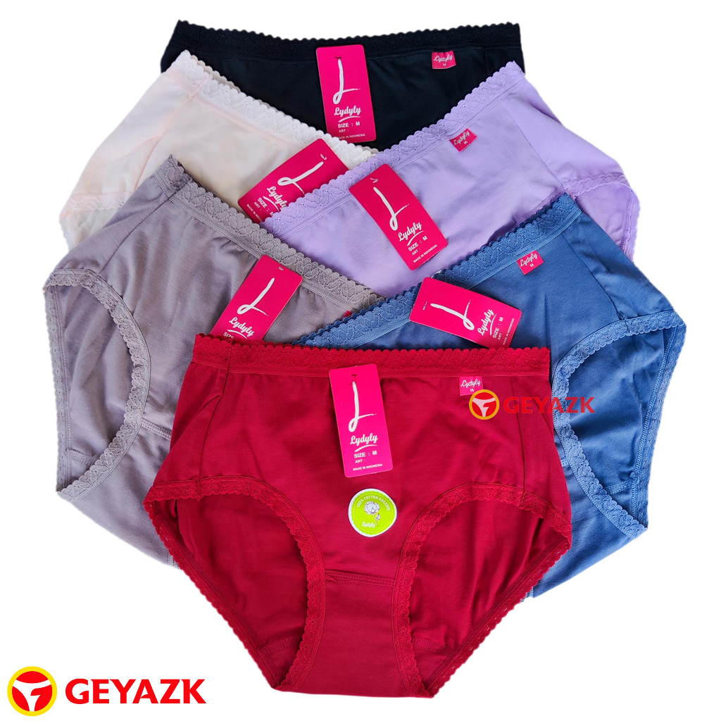 Jual 3 Pcs Celana Dalam Wanita Lydyly Cd Sempak Perempuan | Shopee Indonesia