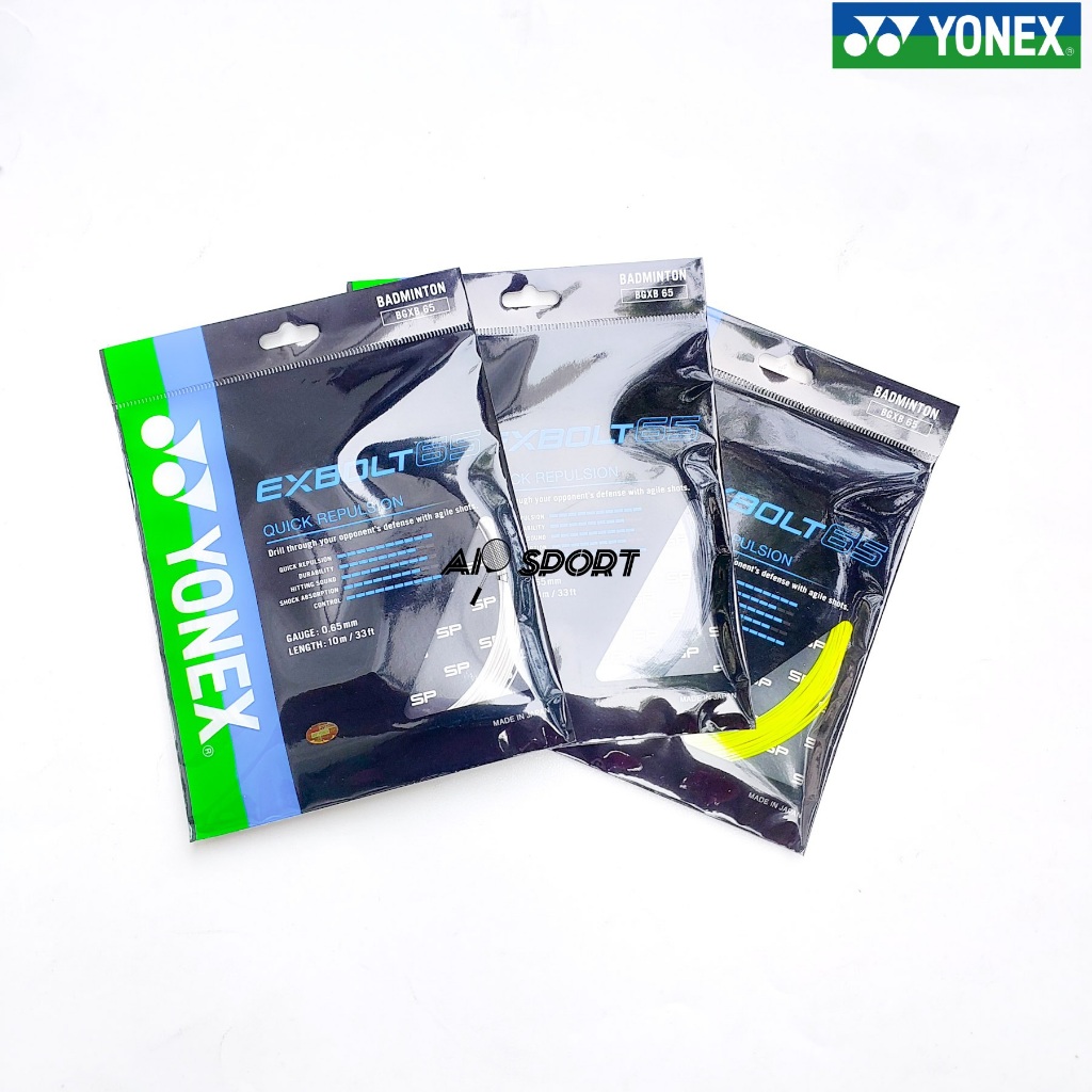 Jual Senar Raket Yonex Exbolt 65 Original | Shopee Indonesia