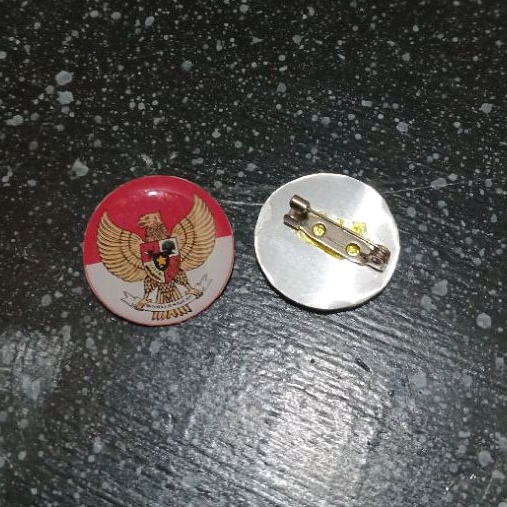 Jual Pin Bros Garuda Pancasila Merah Putih Bulat Resin - Pin Aksesoris ...