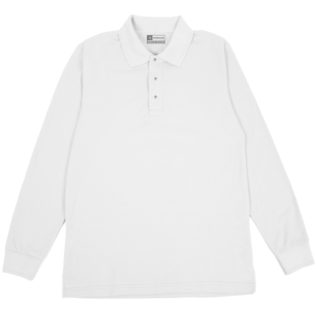 Jual Rambidend - Kaos Polo Kerah Lengan Panjang Polos Terkeren Pria ...