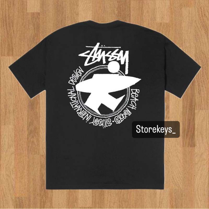 Jual (FREE PAPER BAG) KAOS STUSSY BEACH ROOTS OVERSIZE TSHRIT STUSSY ...