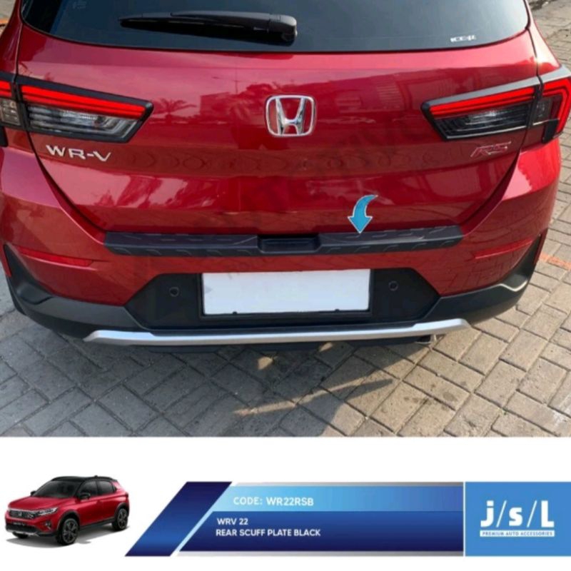 Jual SILPLAT BELAKANG WRV 2022 LIST BUMPER PINTU WRV | Shopee Indonesia