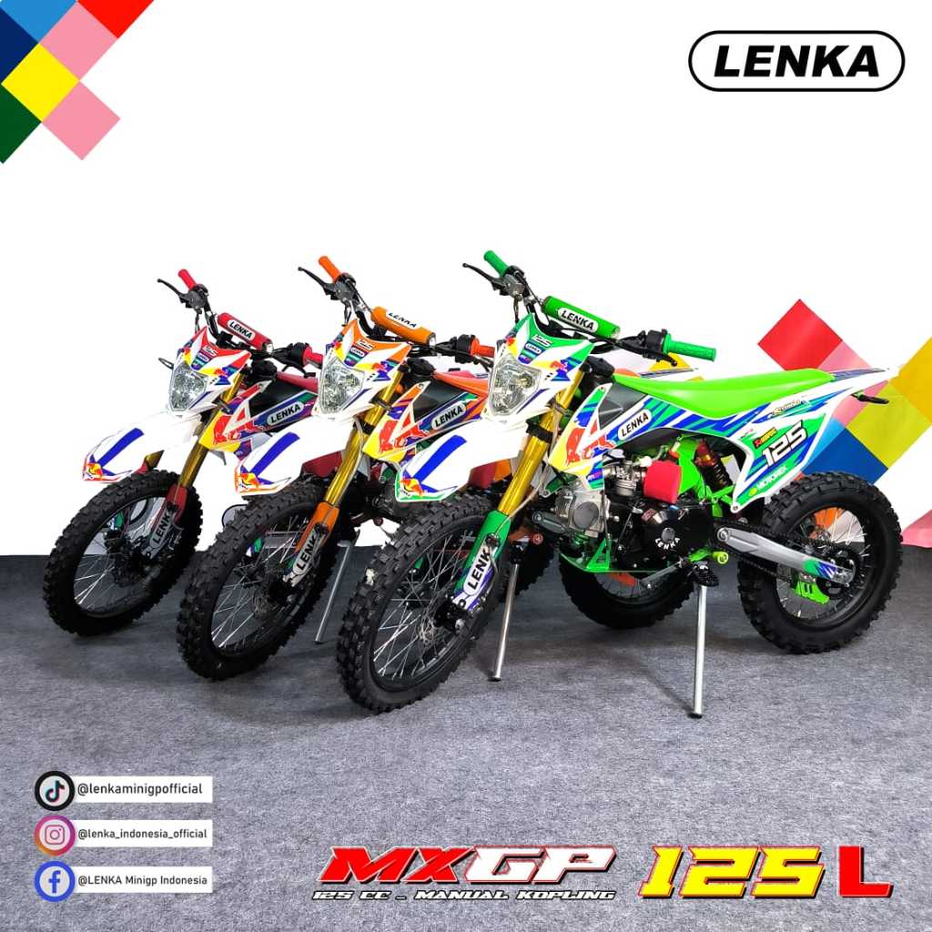Jual Mini Trail LENKA Tipe MXGP-125L | Shopee Indonesia