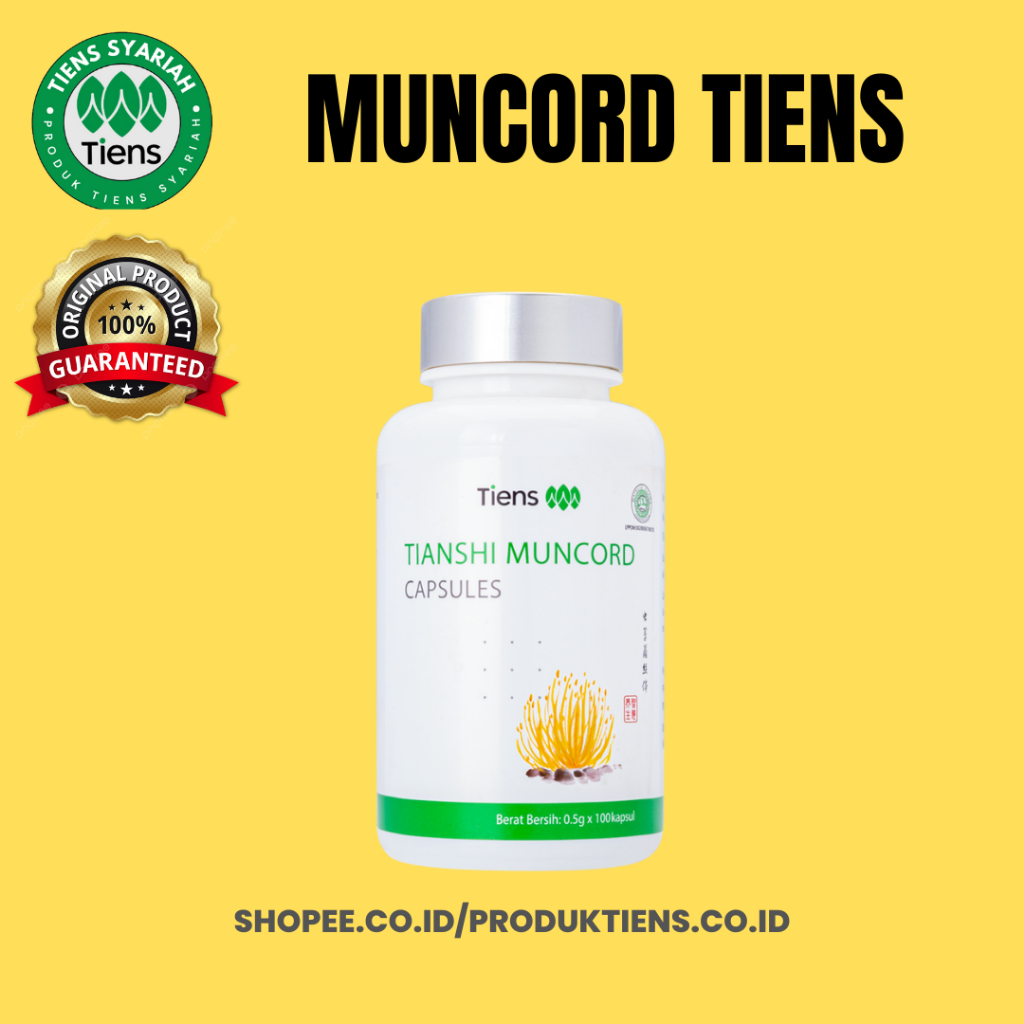 Jual MUNCORD CAPSULE TIENS - DAYA TAHAN TUBUH dan SOLUSI AUTOIMUN ...