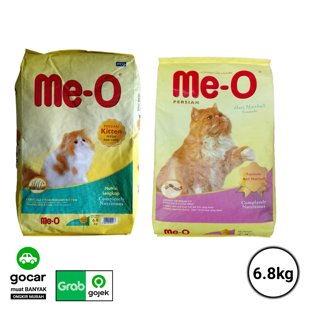 Jual MEO persian 6.8kg adult & kitten makanan kucing persia MEO ...