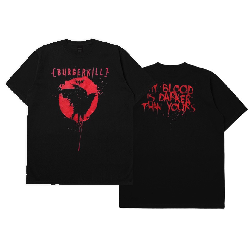 Jual T-Shirt Band Burgerkill Darker Than Yours | Shopee Indonesia